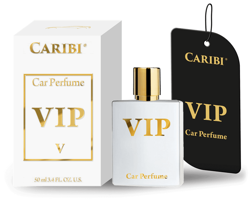 Gold car perfume v