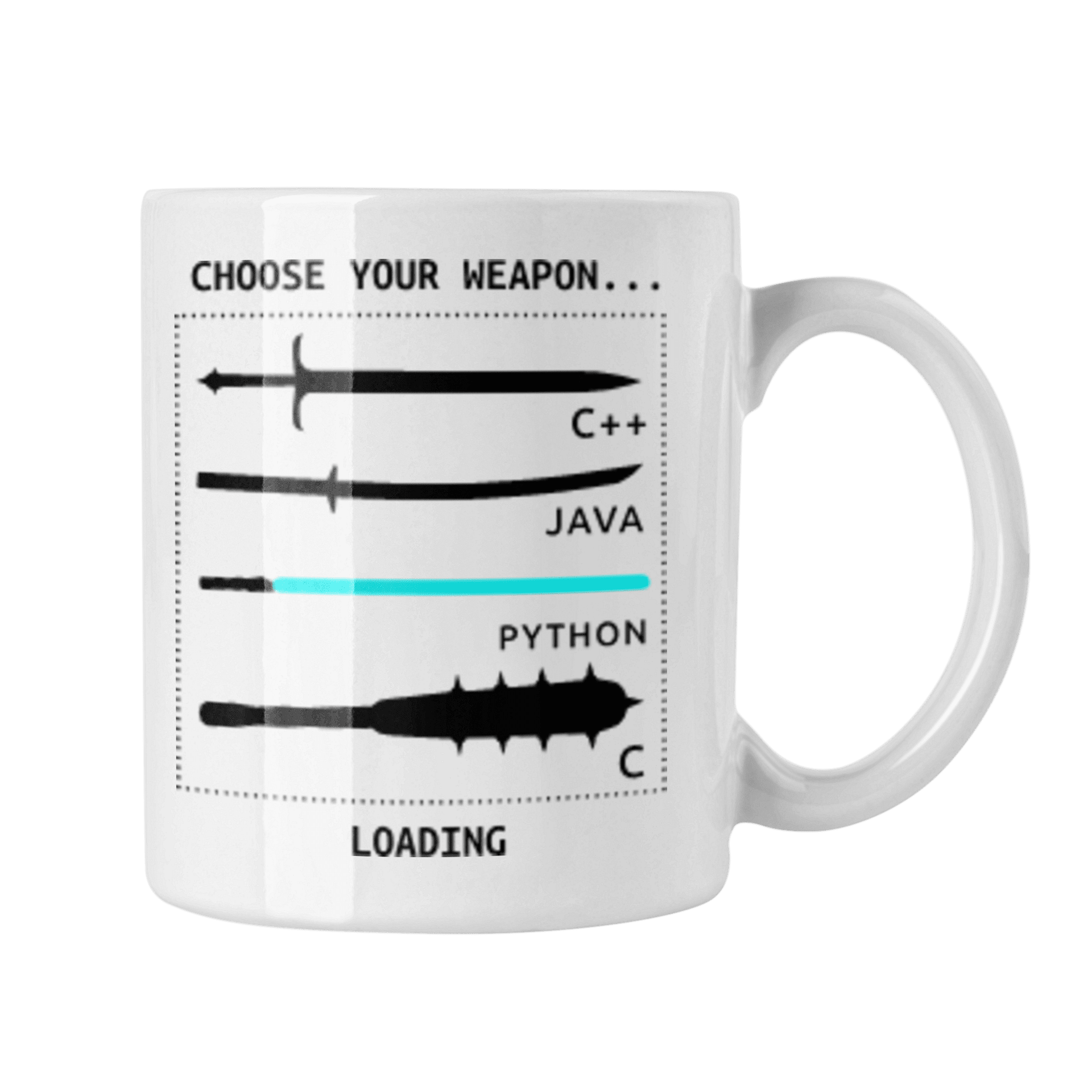 чаша Choose your weapon..