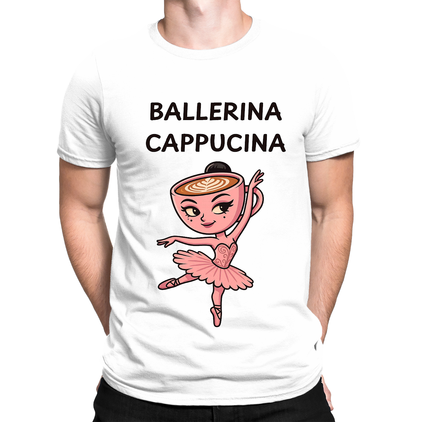 Тениска Brainrot - BALLERINA CAPUCINA