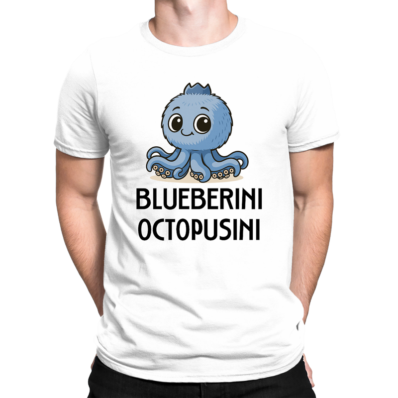 Тениска Brainrot - BLUEBERINI OCTOPUSINI