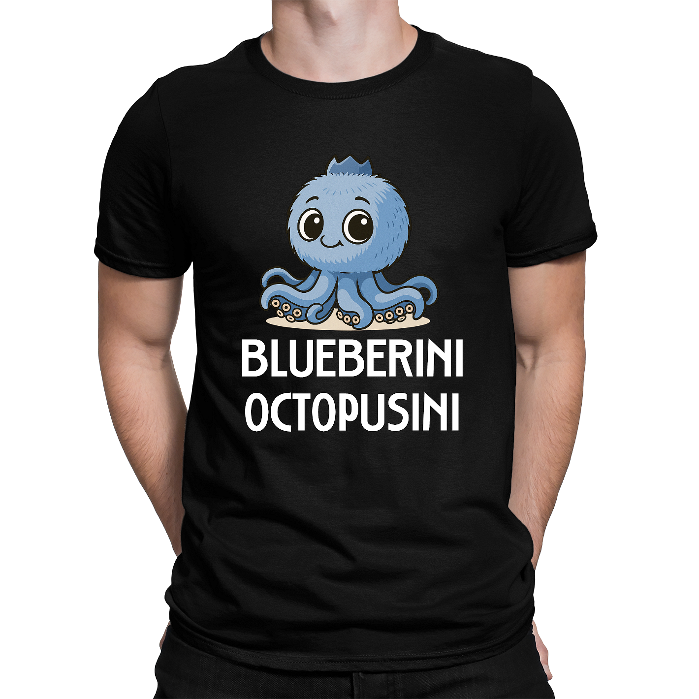 Тениска Brainrot - BLUEBERINI OCTOPUSINI