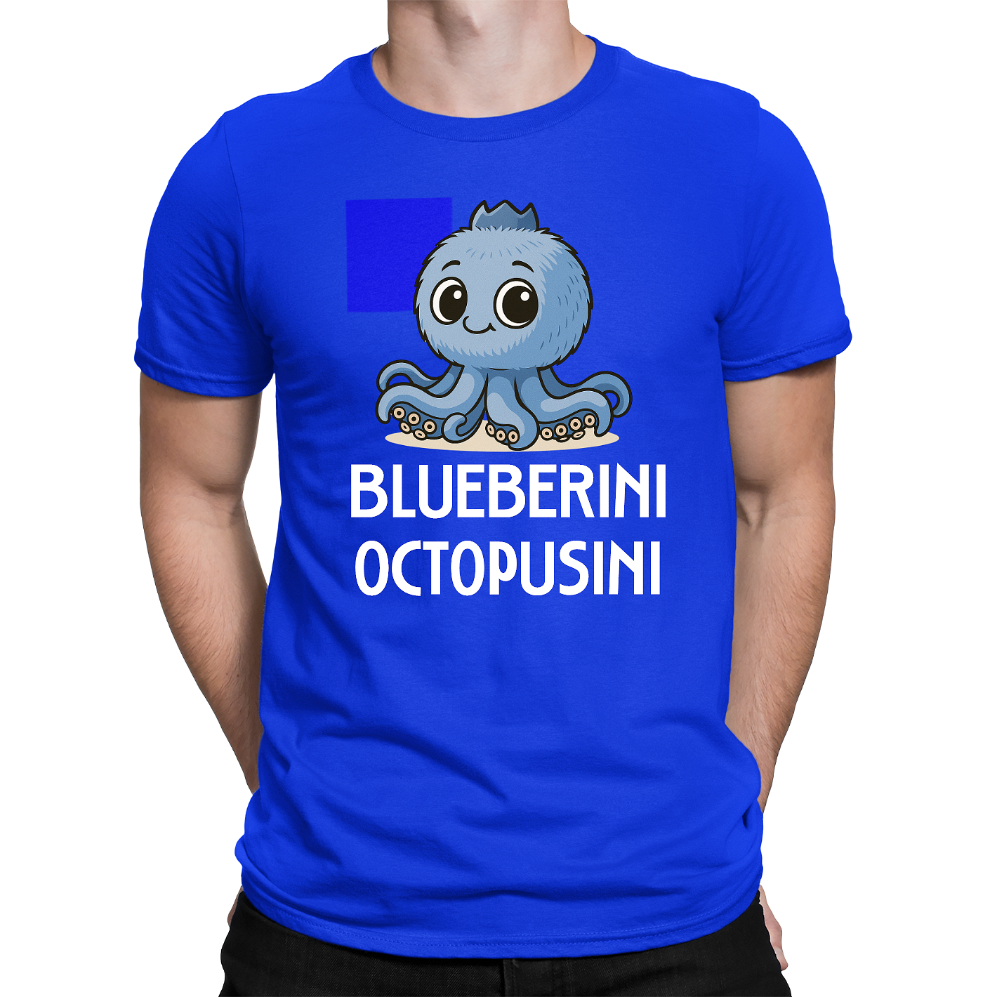 Тениска Brainrot - BLUEBERINI OCTOPUSINI