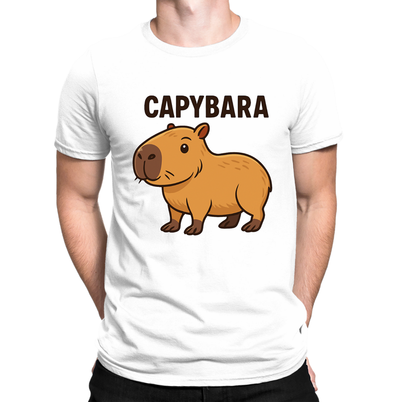 Тениска Brainrot - CAPYBARA