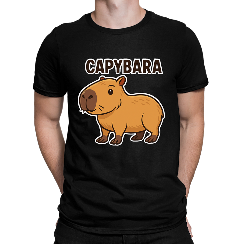 Тениска Brainrot - CAPYBARA