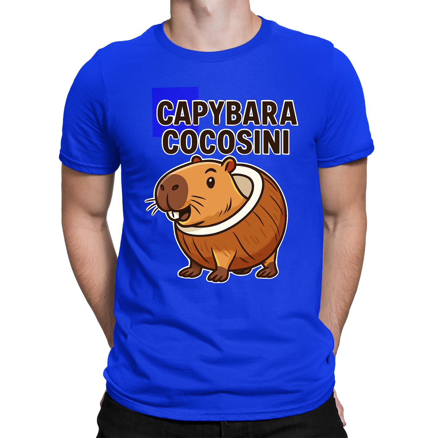 Тениска Brainrot - CAPYBARINI COCOSINI