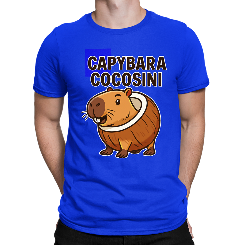 Тениска Brainrot - CAPYBARINI COCOSINI