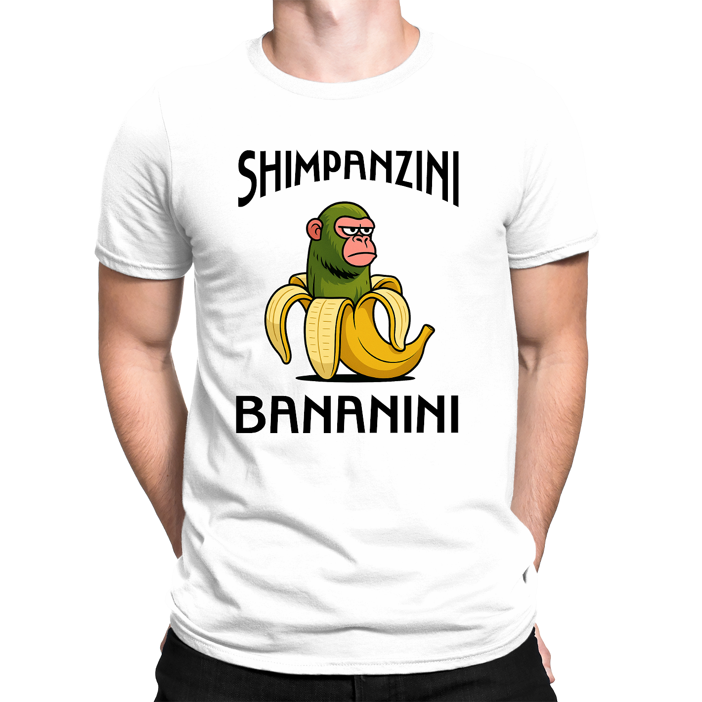 Тениска Brainrot - SHIMPANZINI BANANINI
