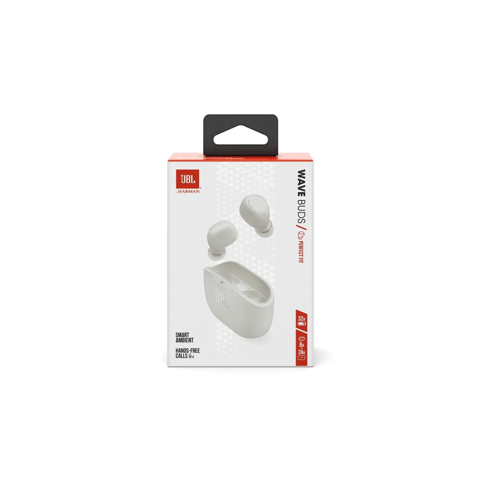 Bluetooth слушалки JBL Wave Buds TWS Earphones - Бели