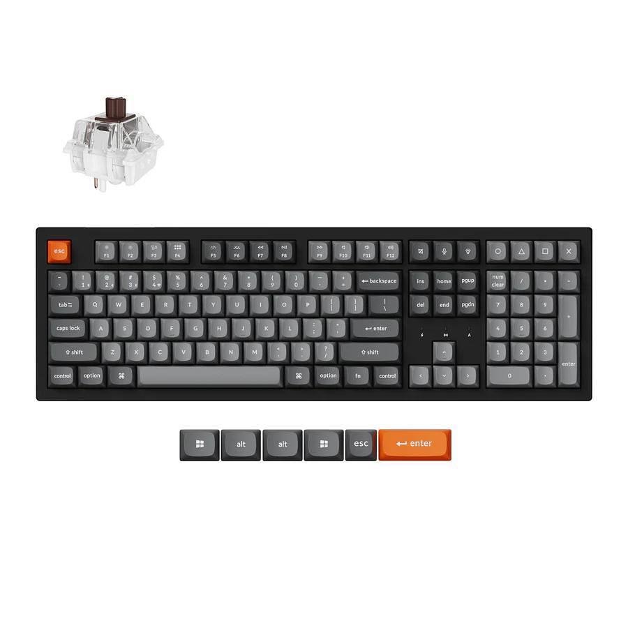 Механична клавиатура Keychron K10 Max QMK/VIA Full Size - Keychron ...