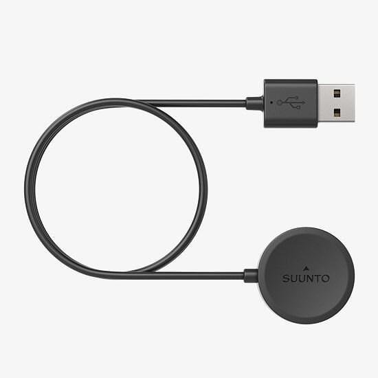 Kабел За Зареждане Suunto Peak Pro Usb Charging Cable Black Ss050839000