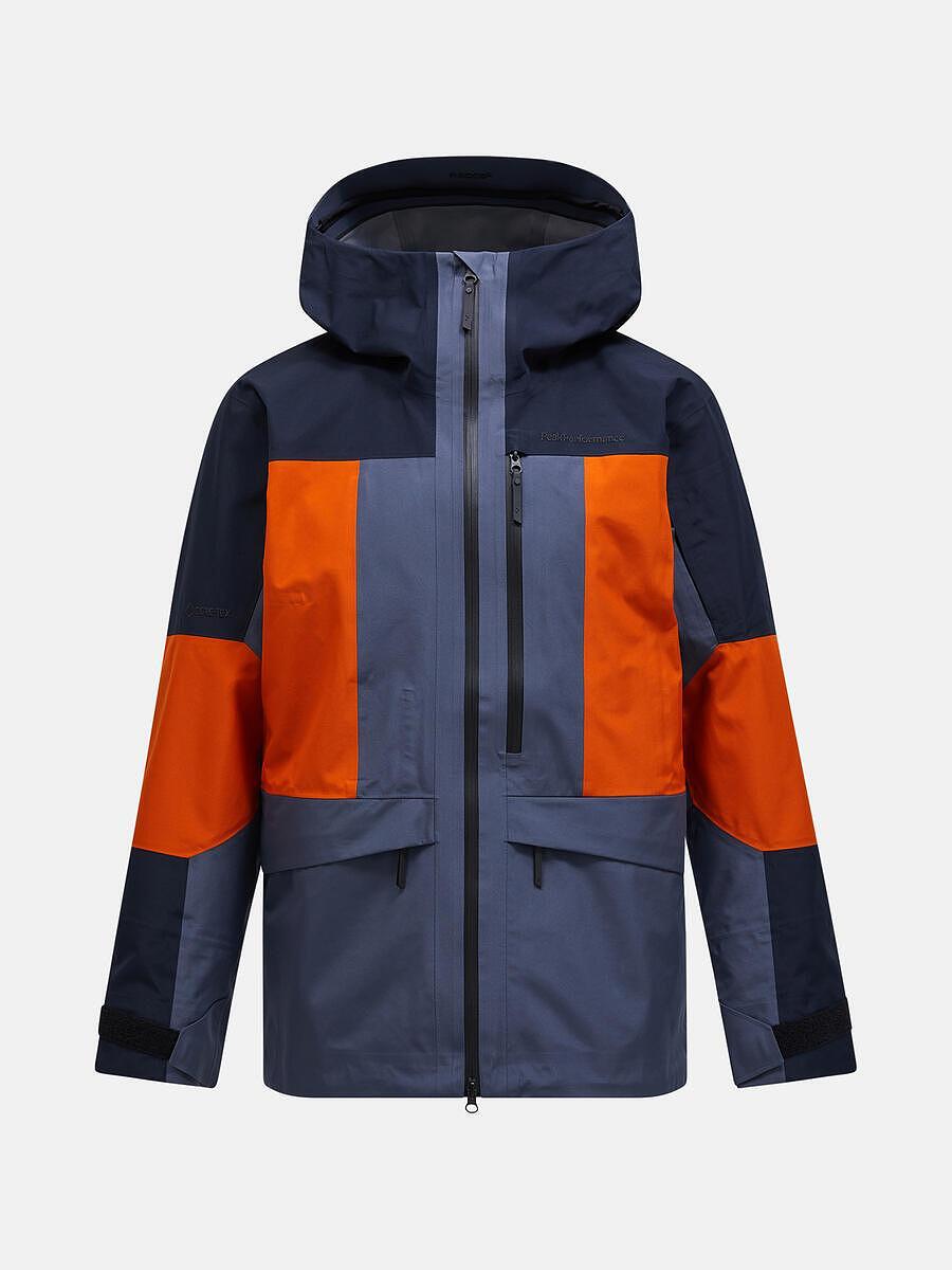 Ски яке PEAK PERFORMANCE M Gravity Gore-Tex 3L Jac-OMBRE BLUE-GOL ...