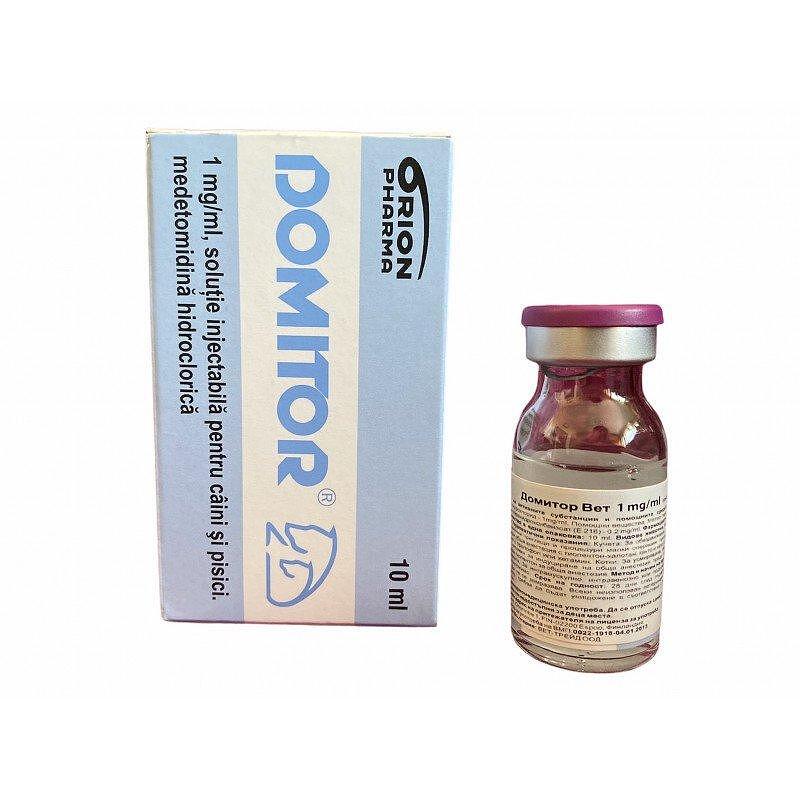 DOMITOR 1 MG/ML MEDETOMIDINE HYDROCHLORIDE 10 ML