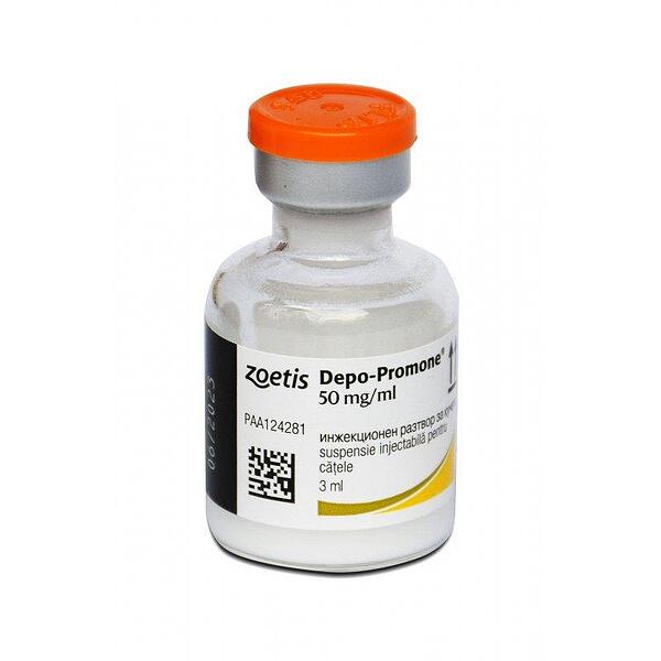 DEPO PROMONE MEDROXYPROGESTERONE ACETATE 50 MG 5 ML