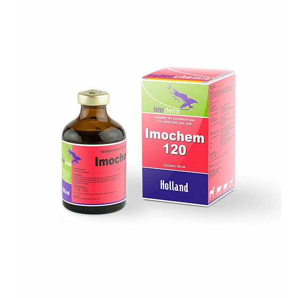 IMOCHEM-120 / 120 MG/ML IMIDOCARB DIPROPIONATE / 50 ML