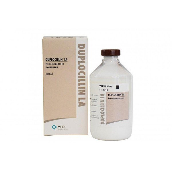 DUPLOCILLIN LA PROCAINE PENICILLIN 150,000 IU 100 ML