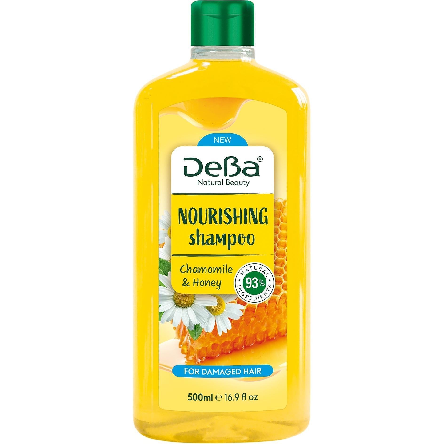 Deva Natural Beauty шампоан за увредена коса лайка и мед | 500 мл | на ...