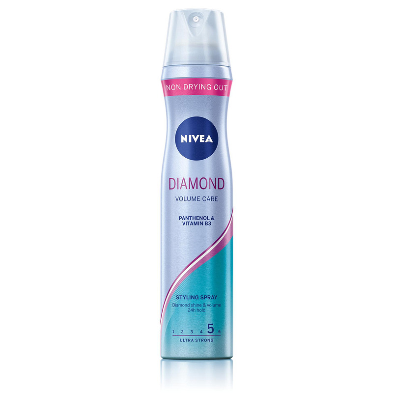 Nivea лак за коса Diamond Volume | 250 мл | на изгодна цена с доставка ...