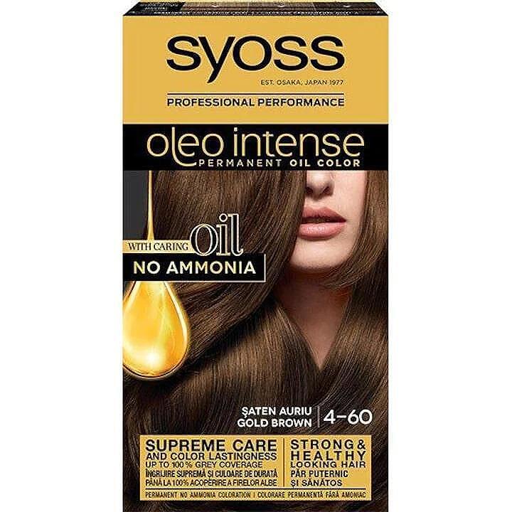 Syoss Oleo Intense Gold Brown боя за коса, 4-60 | 1 бр. | на изгодна ...