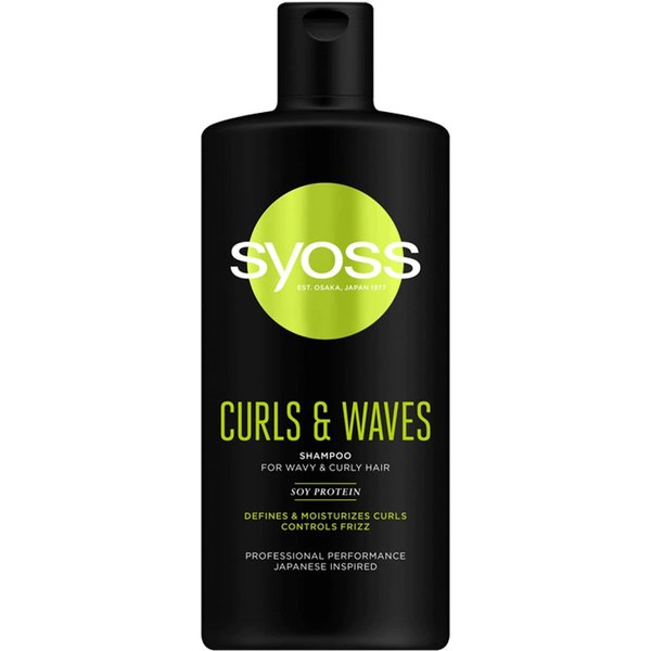 Syoss Curls & Waves шампоан | 440 мл | на изгодна цена с доставка в ...