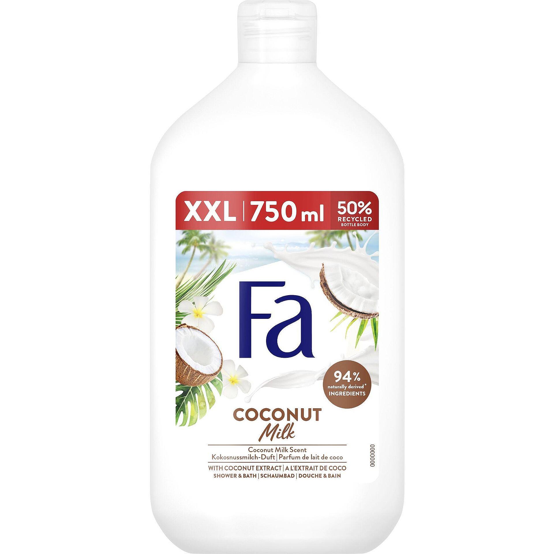 Fa Coconut milk душ гел | 750 мл | на изгодна цена с доставка в ...