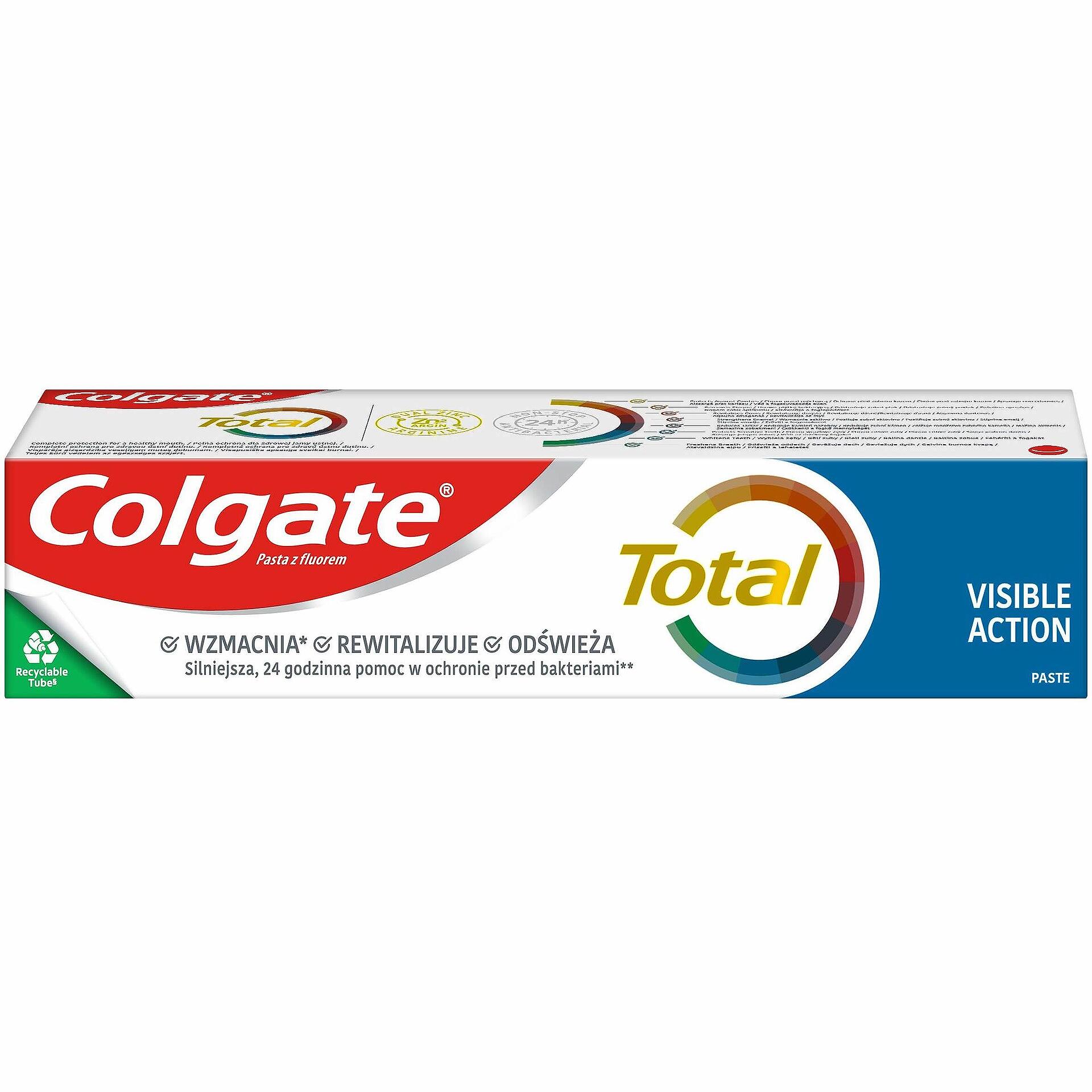 Colgate Total Visible Action паста за зъби | 100 мл | на изгодна цена с ...