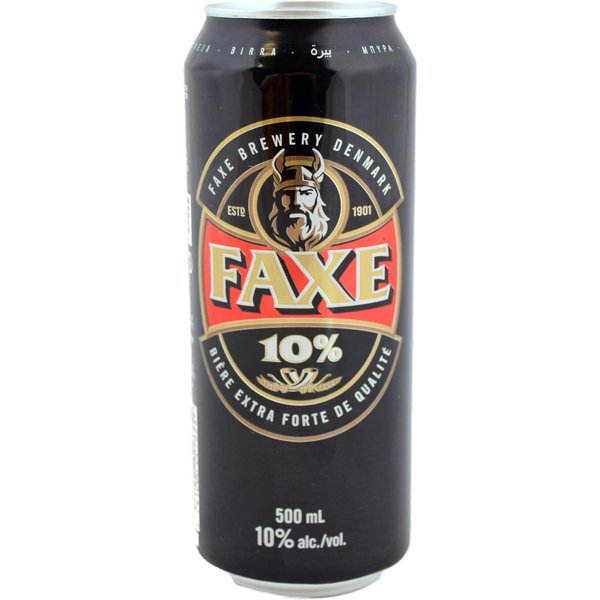 Faxe бира 10%, кен | 500 мл | на изгодна цена с доставка в България от ...