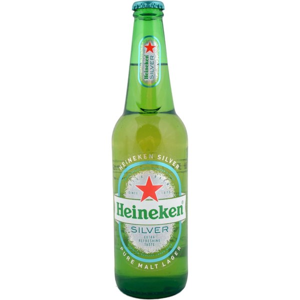 Heineken Silver бира в стъклена бутилка | 500 мл | на изгодна цена с ...
