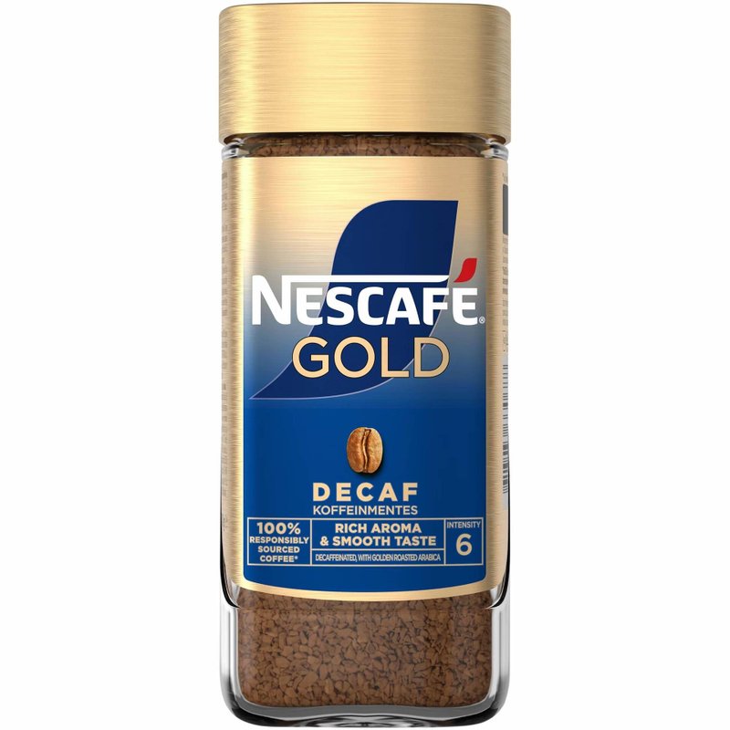Nescafe Gold Decaf Rich Aroma & Smooth Taste 6 безкофеиново разтворимо ...
