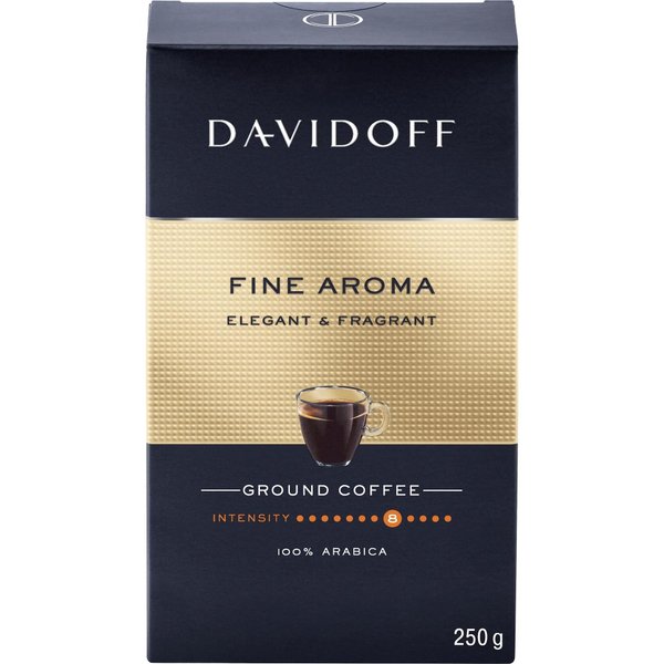 Davidoff Fine Aroma мляно печено кафе | 250 г | на изгодна цена с ...