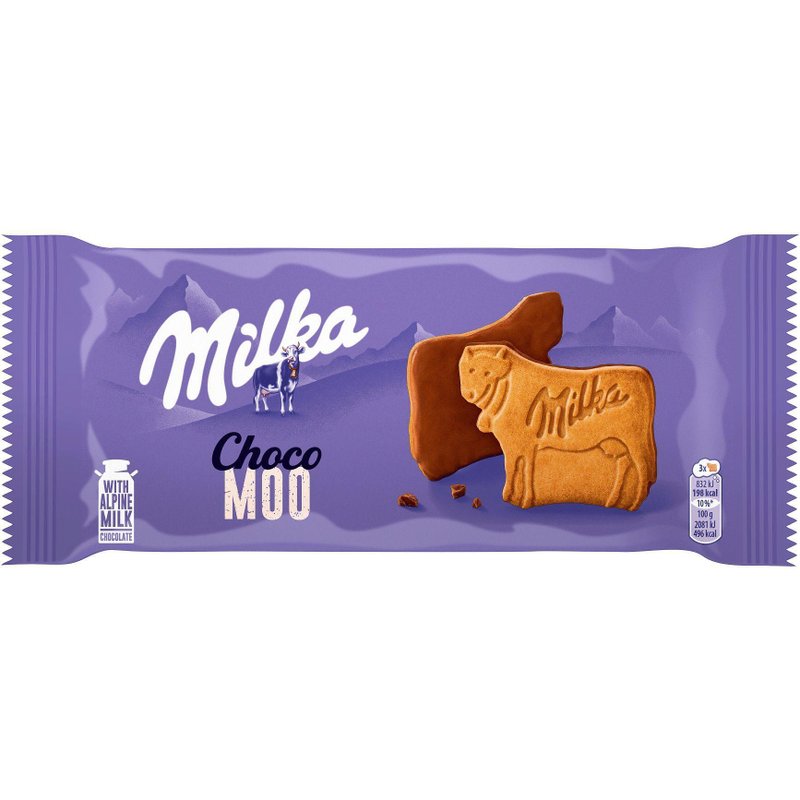 Milka шоколадови бисквити крава | 120 г | на изгодна цена с доставка в ...