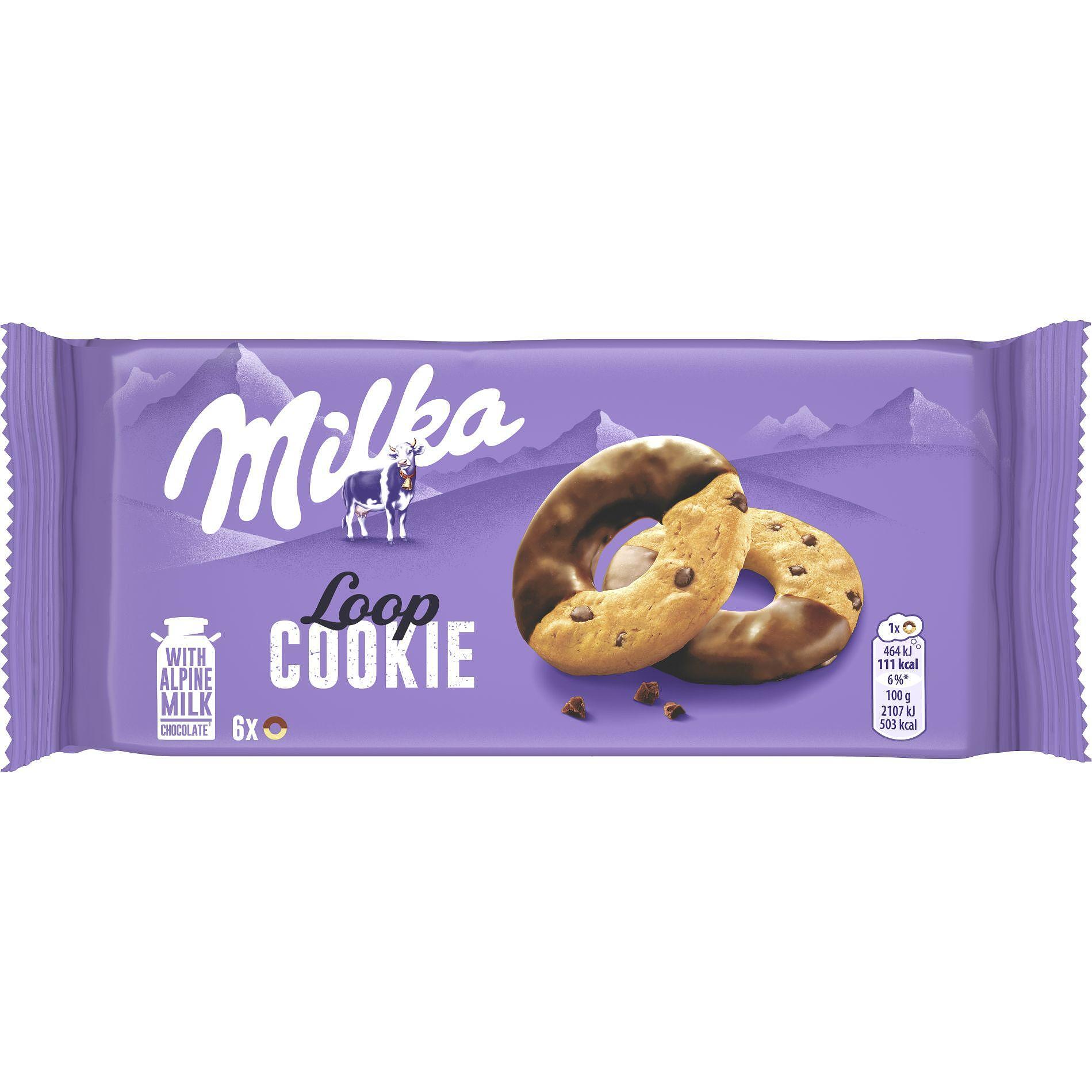 Milka Coocky Loop бисквити | 132 г | на изгодна цена с доставка в България от Limon.bg