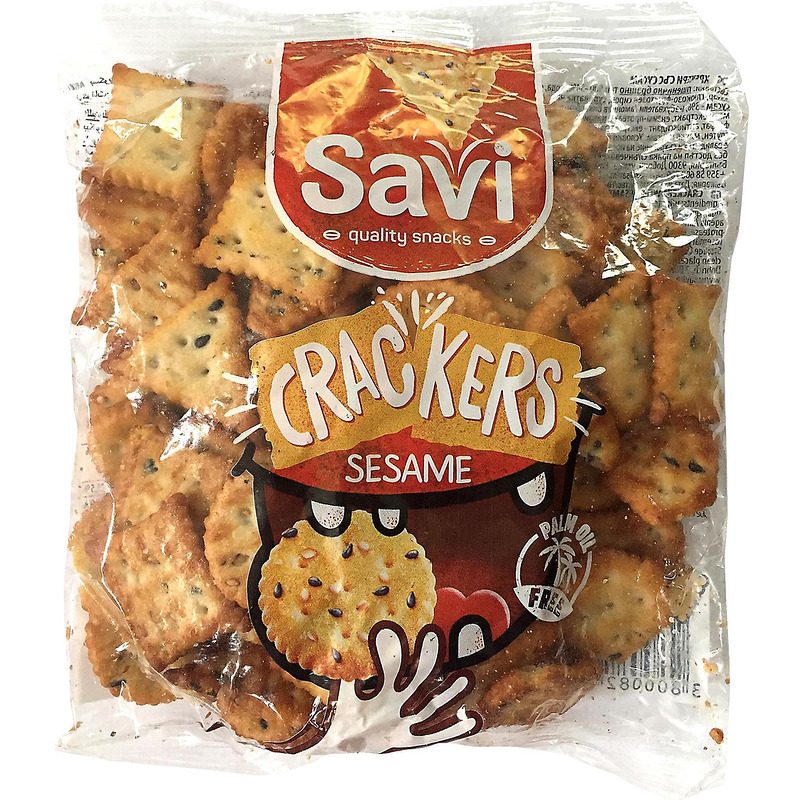 Savi крекери със сусам | 90 г | на изгодна цена с доставка в България ...