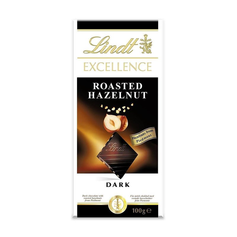 Lindt Excellence натурален шоколад с лешници | 100 г | на изгодна цена ...