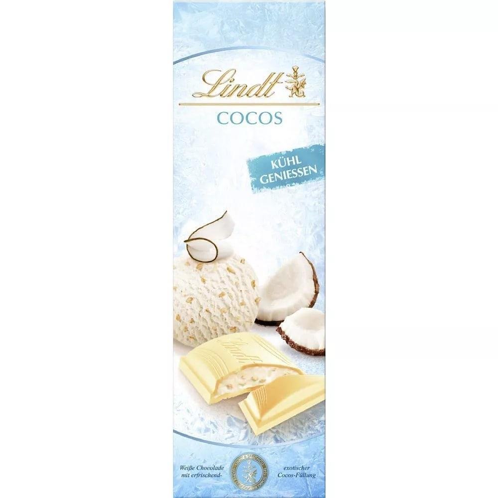 Lindt шоколад с кокос | 100 г | на изгодна цена с доставка в България ...