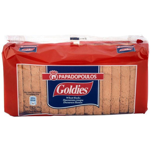 Papadopoulos Goldies пшенични сухари | 125 г | на изгодна цена с ...