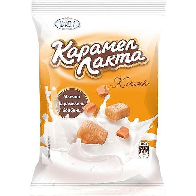 Захарни заводи бонобни карамел лакта | 120 г | на изгодна цена с ...