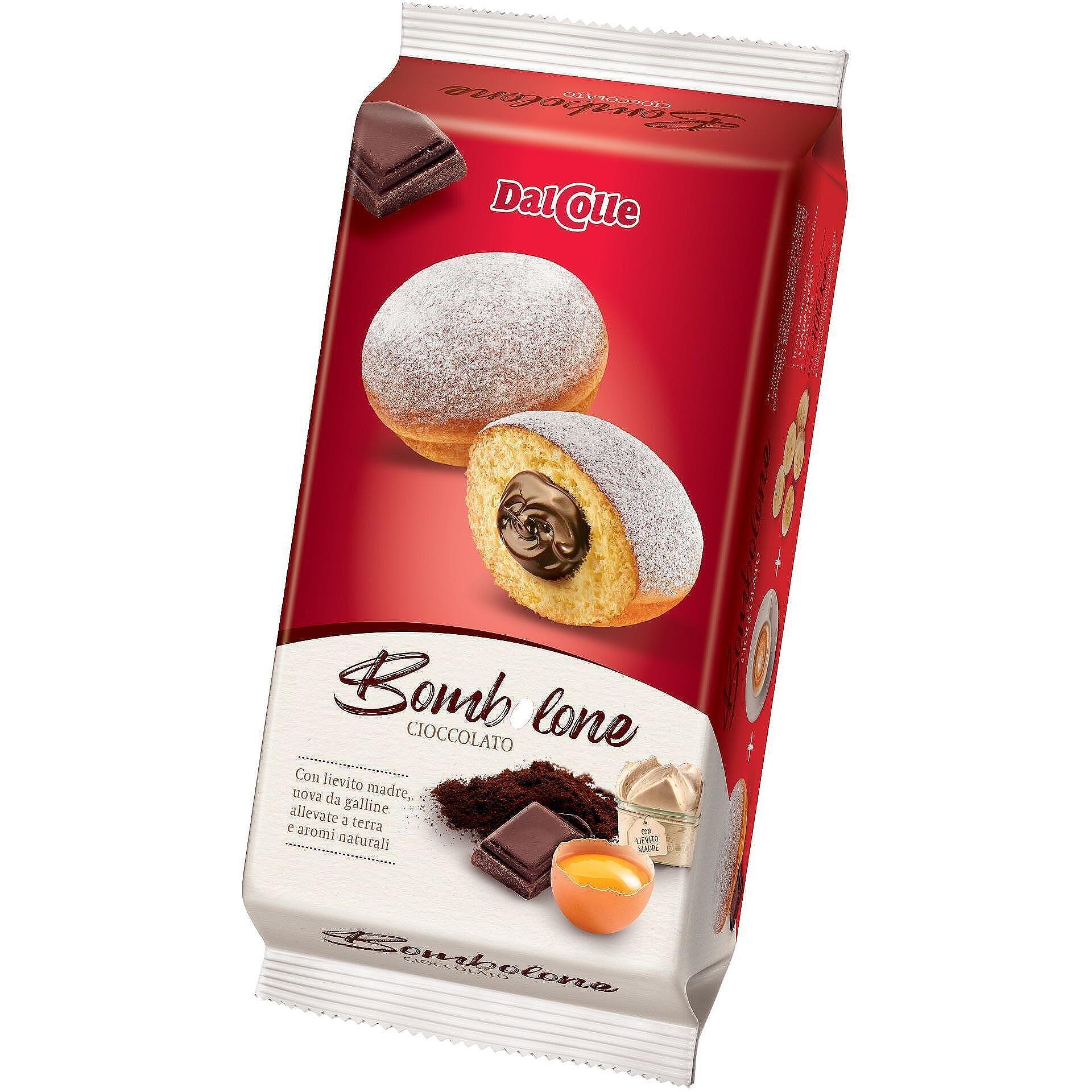 Dal Colle Bombolone понички с шоколад, 5 бр. | 210 г | на изгодна цена ...