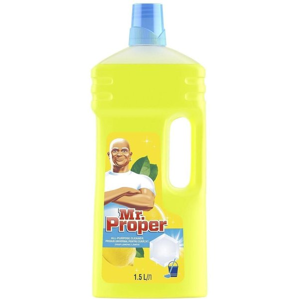 Mr. Proper Crisp Lemons препарат за под | 1.5 л | на изгодна цена с ...