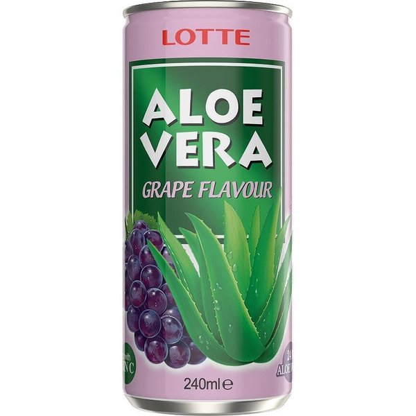Lotte напитка алое вера и грозде | 240 мл | на изгодна цена с доставка ...