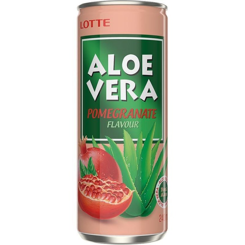 Lotte напитка алое вера и нар | 240 мл | на изгодна цена с доставка в ...