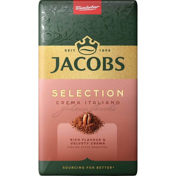 Jacobs Selection Crema Italiano мляно кафе | 500 г | на изгодна цена с ...