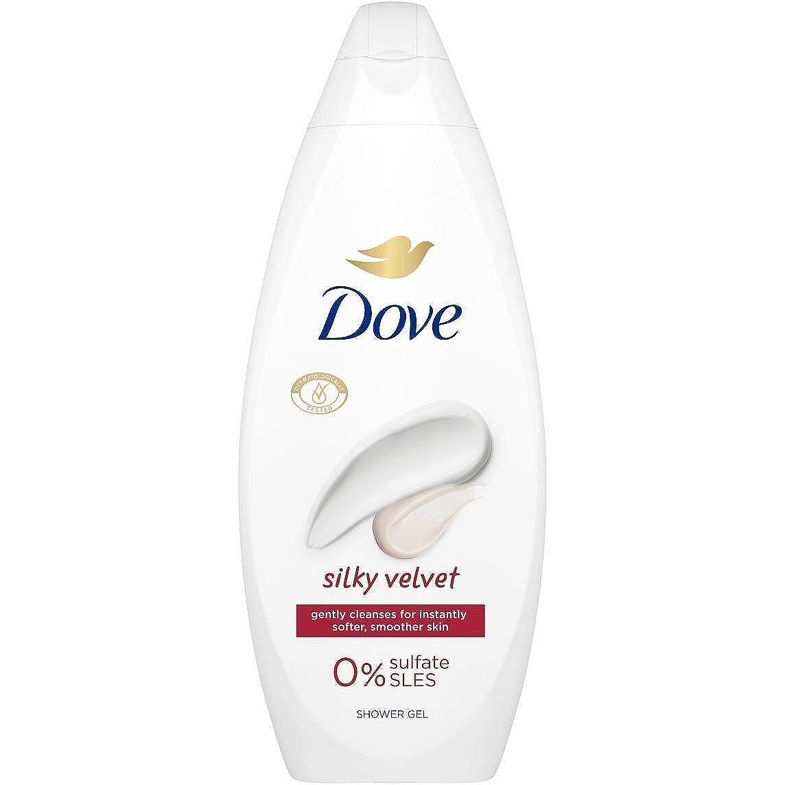 Dove Silky Velvet душ гел | 250 мл | на изгодна цена с доставка в ...