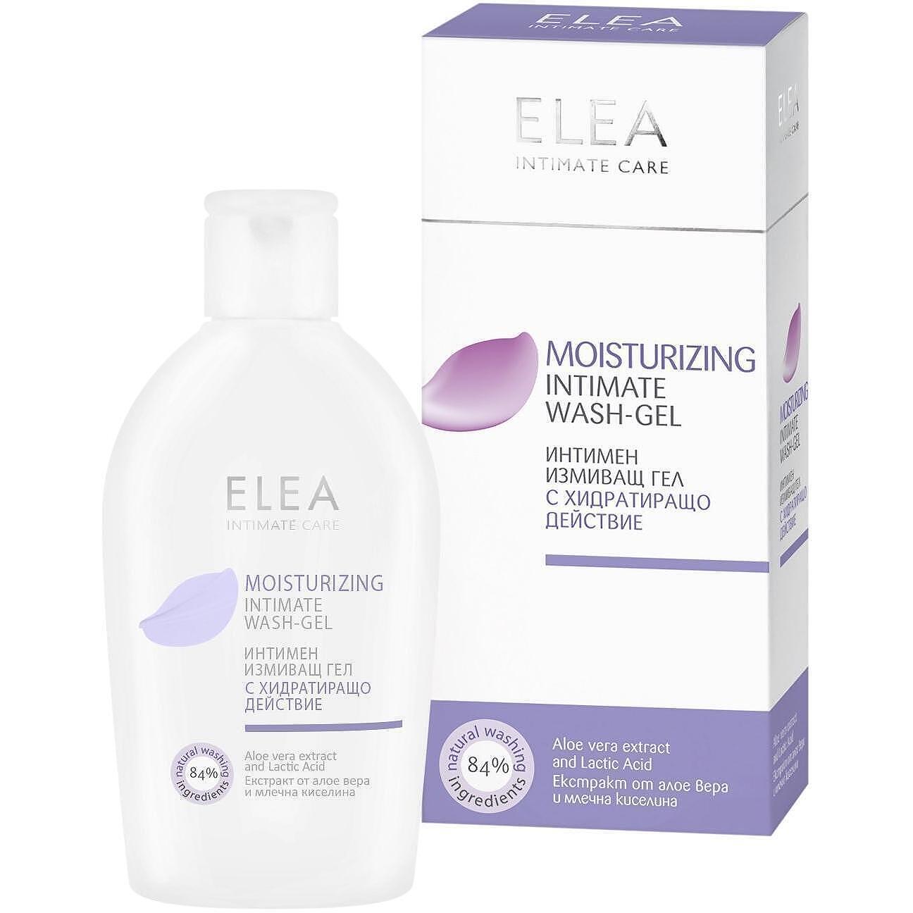 Elea Moisturizing интимен измиващ гел | 250 мл | на изгодна цена с доставка в България от Limon.bg