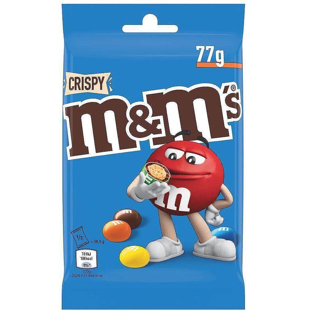M&M's Crispy бонбони | 77 г | на изгодна цена с доставка в България от ...