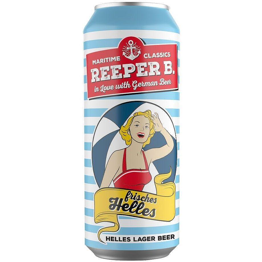 Reeper B. Helles Lager бира в кен | 500 мл | на изгодна цена с доставка ...