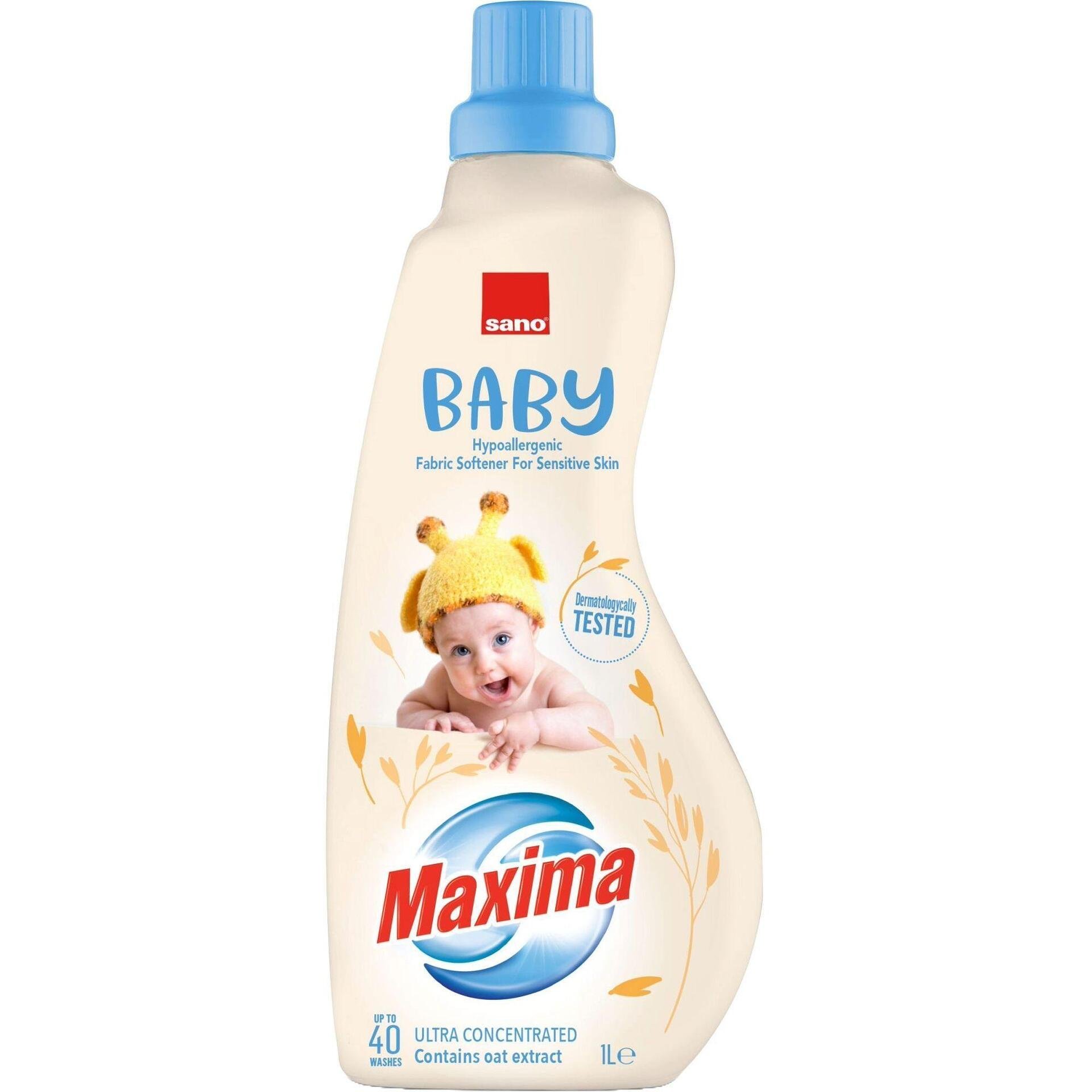Sano Maxima Baby Oat омекотител, 40 пранета | 1 л | на изгодна цена с ...