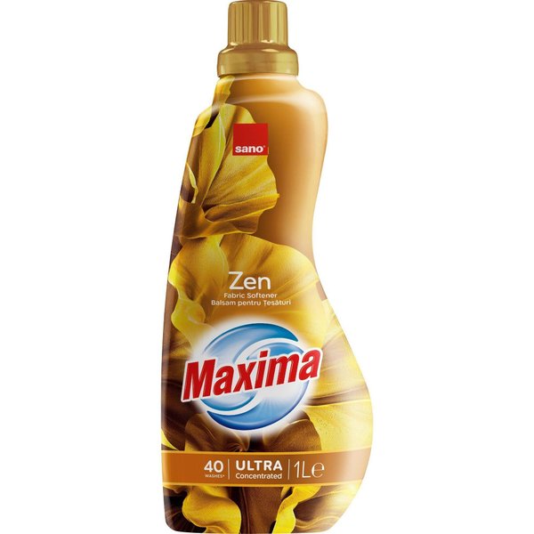 Sano Maxima Zen омекотител, 40 пранета | 1 л | на изгодна цена с ...