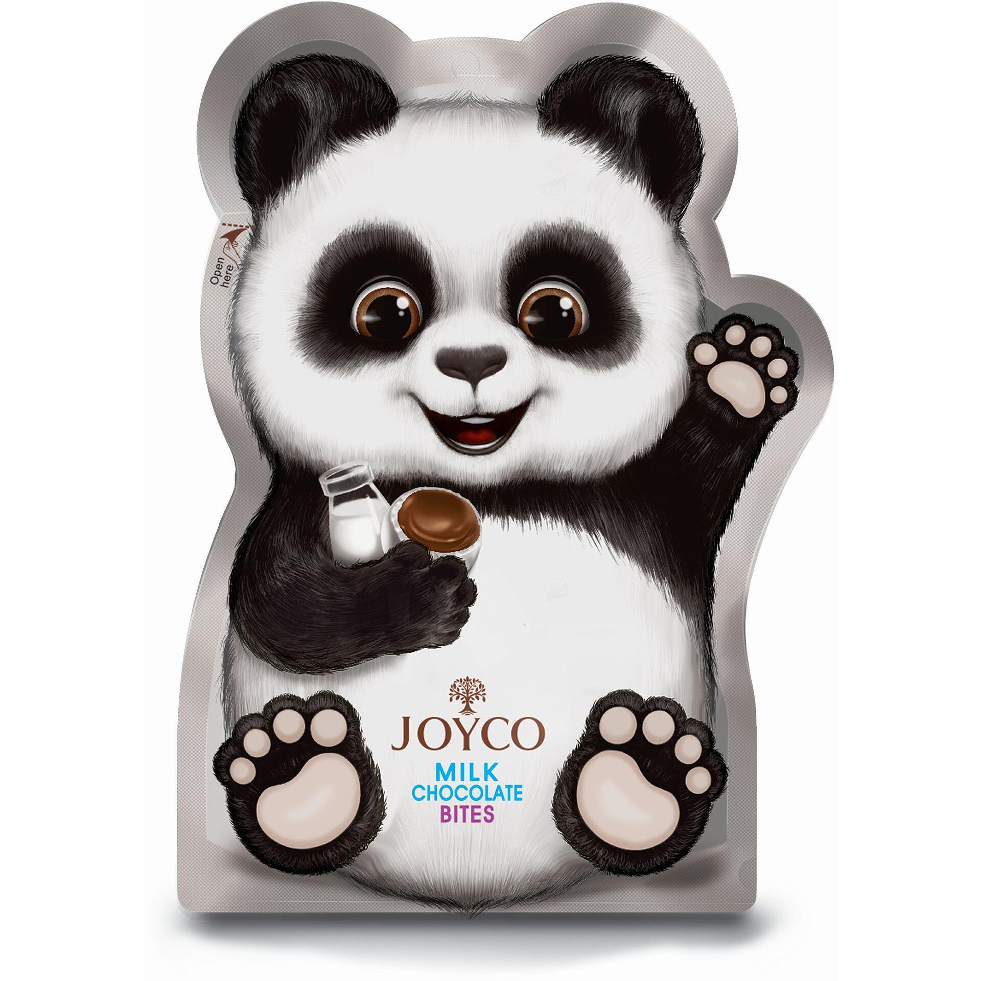 Joyco дражета с млечен шоколад панда | 50 г | на изгодна цена с ...
