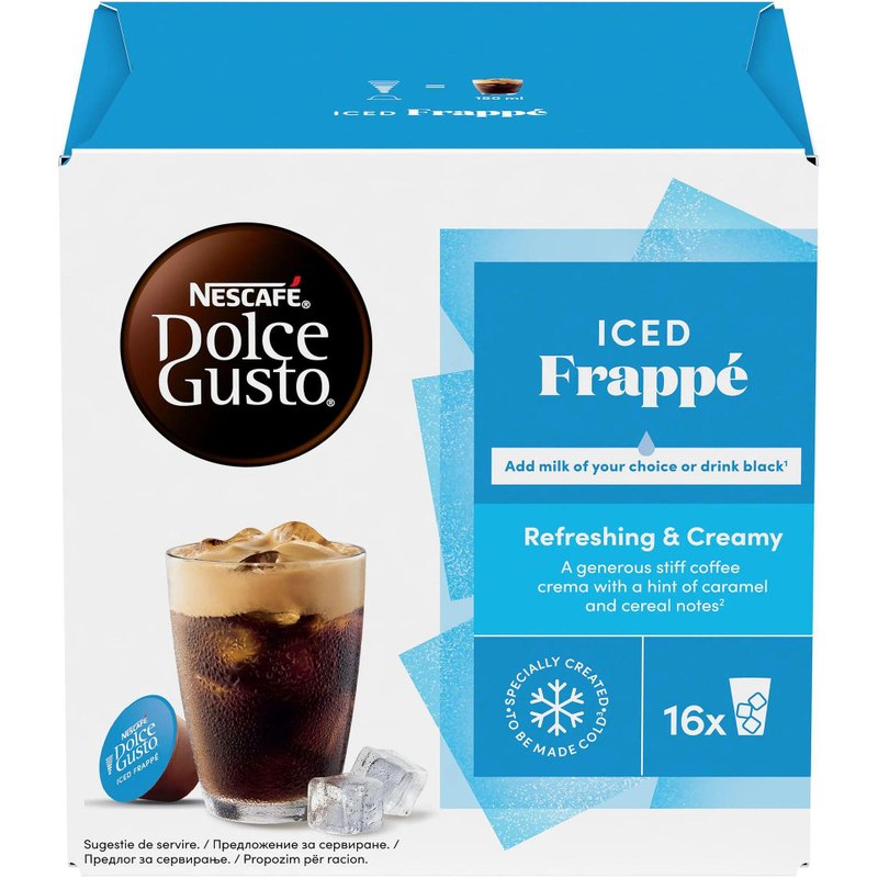 Nescafe Dolce Gusto фрапе лед, 152 г | 16 бр. | на изгодна цена с ...