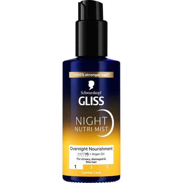 Gliss Night Nutri Mist спрей за коса | 100 мл | на изгодна цена с ...